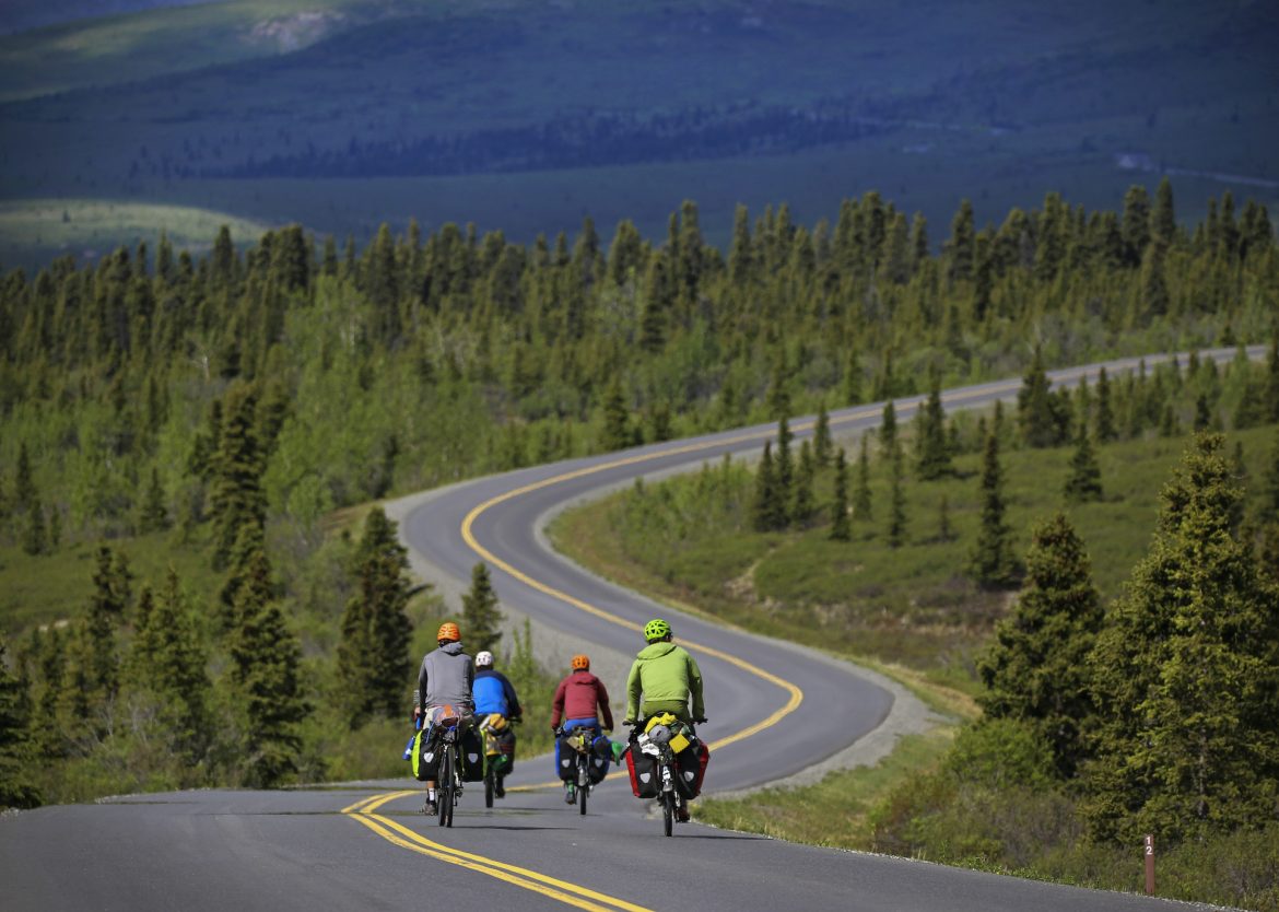 Cycling Routes in Alaska - The MILEPOST